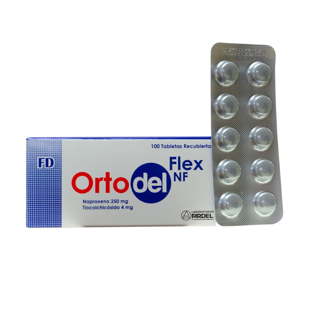 Ortodel flex nf x 100 tabletas - Siman El Salvador