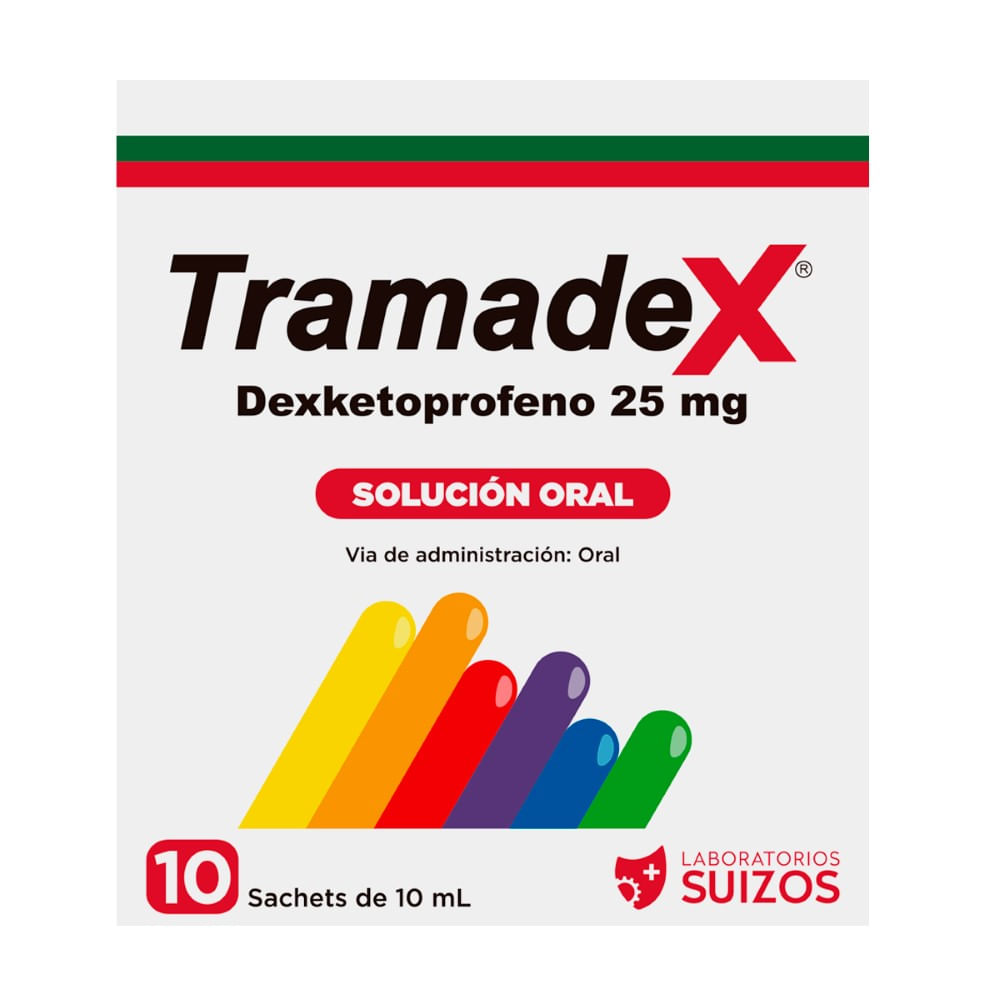 Tramadex 25mg solucion oral x 10 sachet de 10ml - Siman El Salvador