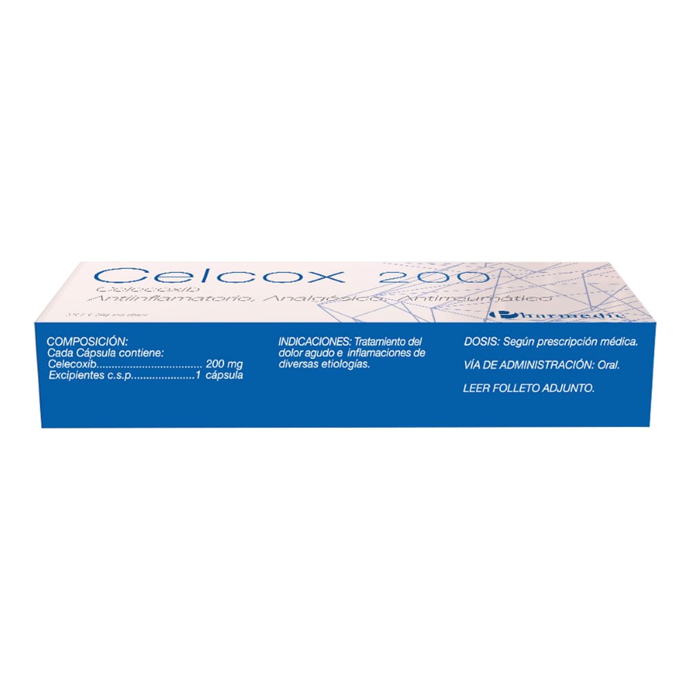 Celcox 200 mg x 20 capsulas - Siman El Salvador