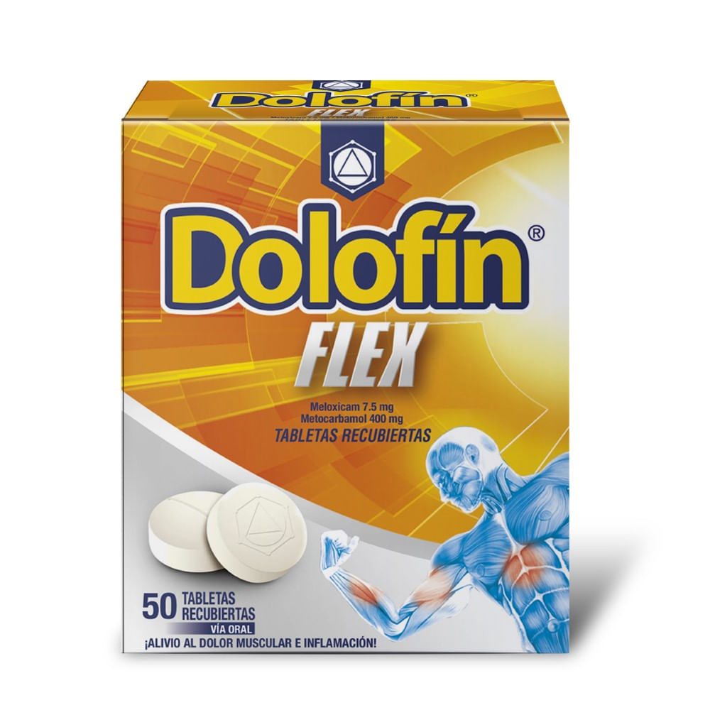 Dolofin flex x 50 tabletas - Siman El Salvador