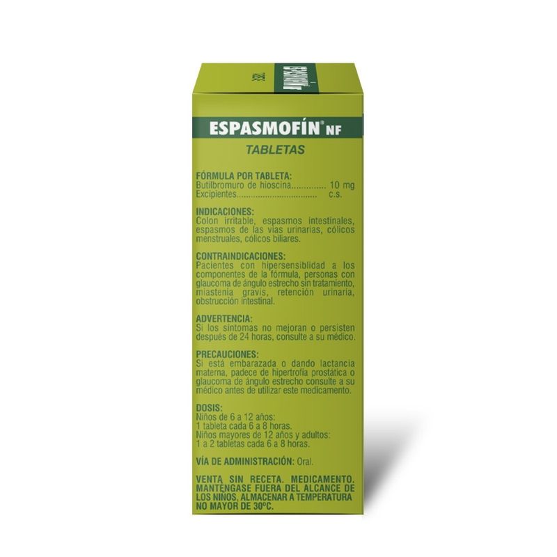 Espasmofin nf x 100 tabletas - Siman El Salvador