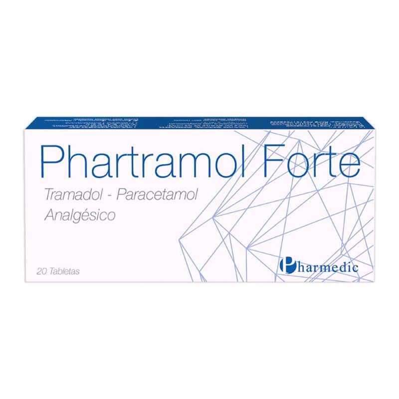 Phartramol forte x 20 tabletas - Siman El Salvador