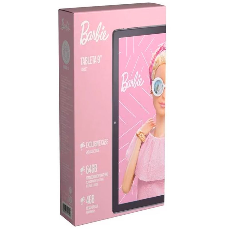 Tablet de 9" barbie 4gb ram 64gb wifi bt c/case - Siman El Salvador