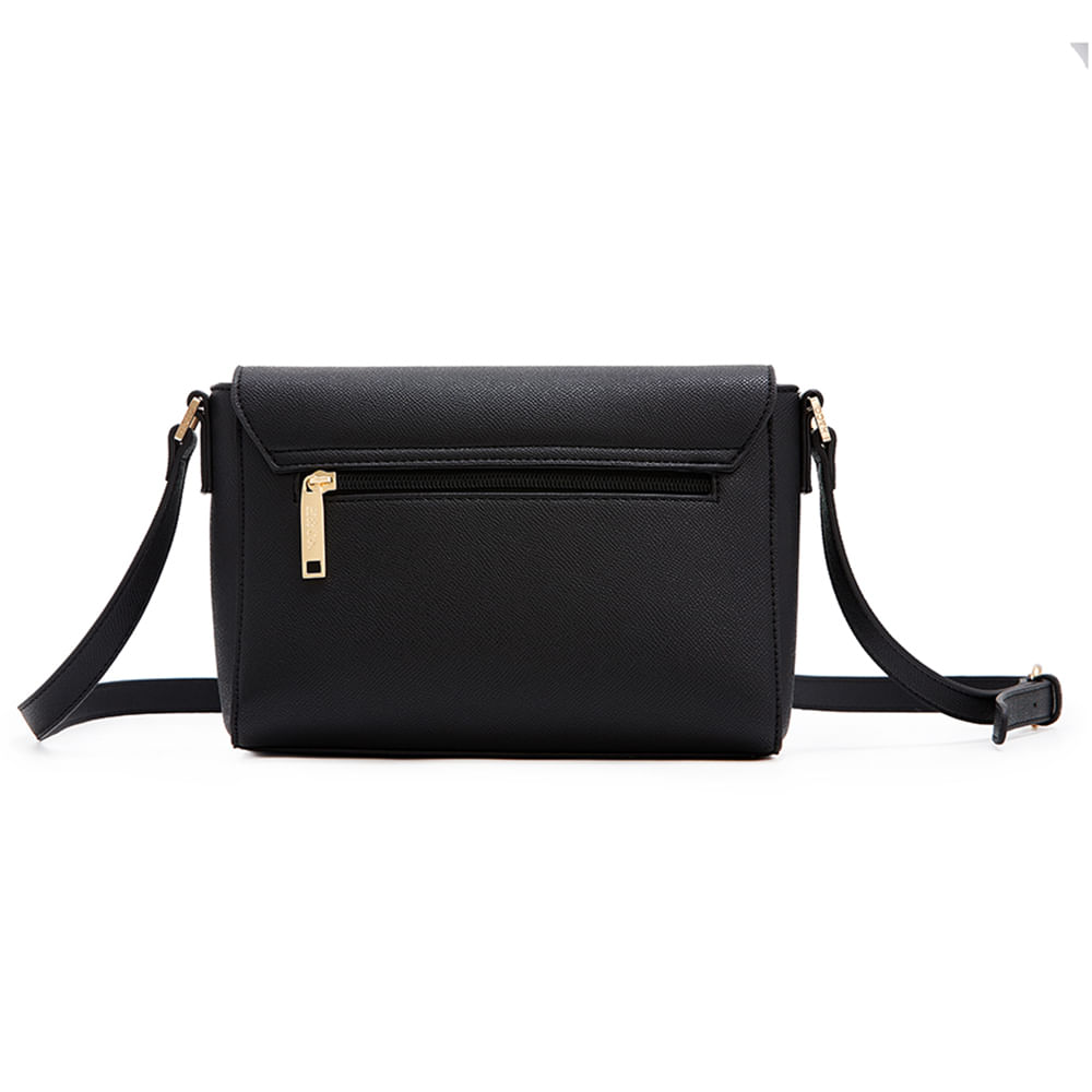 Cartera crossbody H&Co color negro para dama