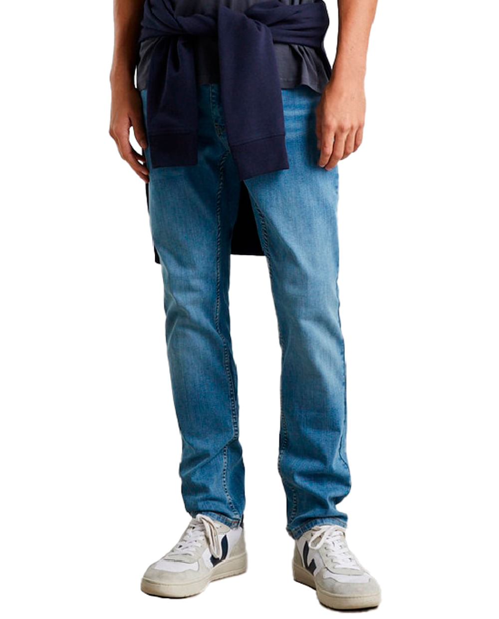 Easy Wear Jeans slim fit celeste para hombre - Siman Guatemala