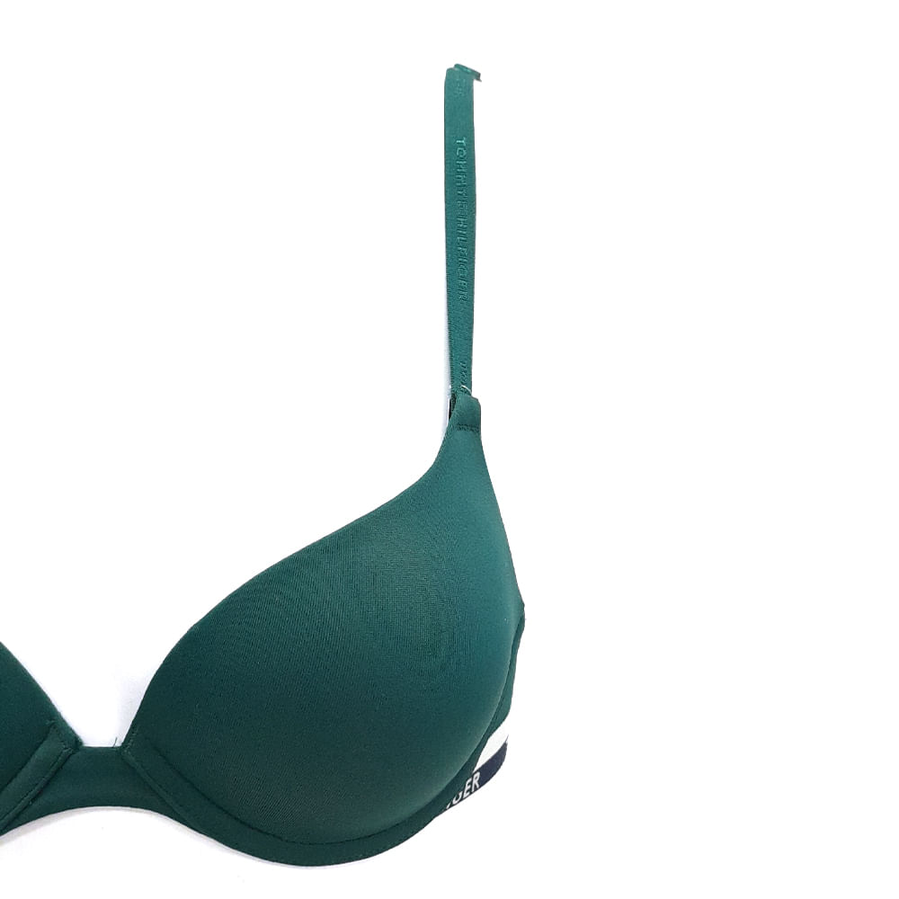 Brasier Tommy Hilfiger color verde para dama