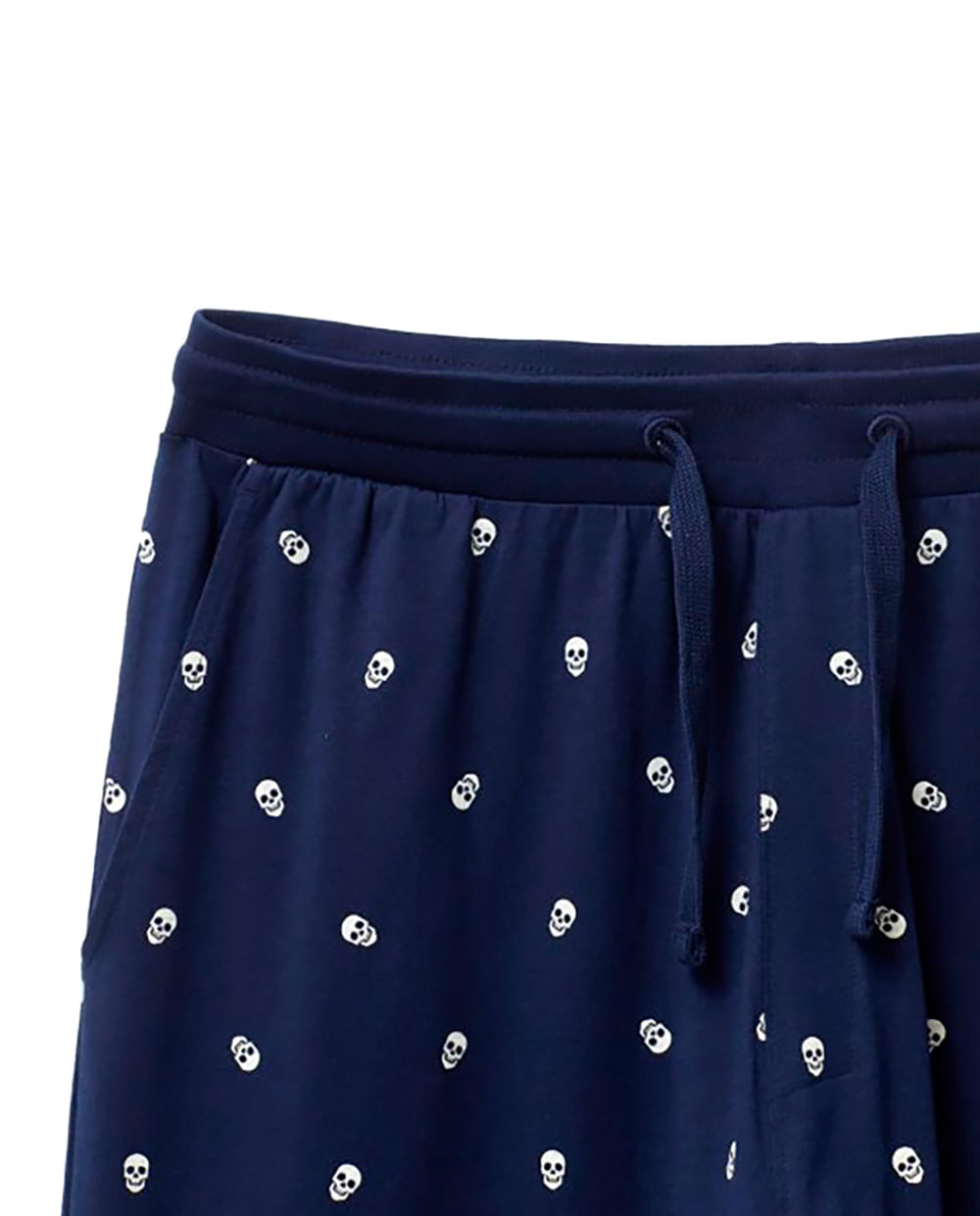 Pijama completa navy mini print de esqueletos para hombre - Siman El ...