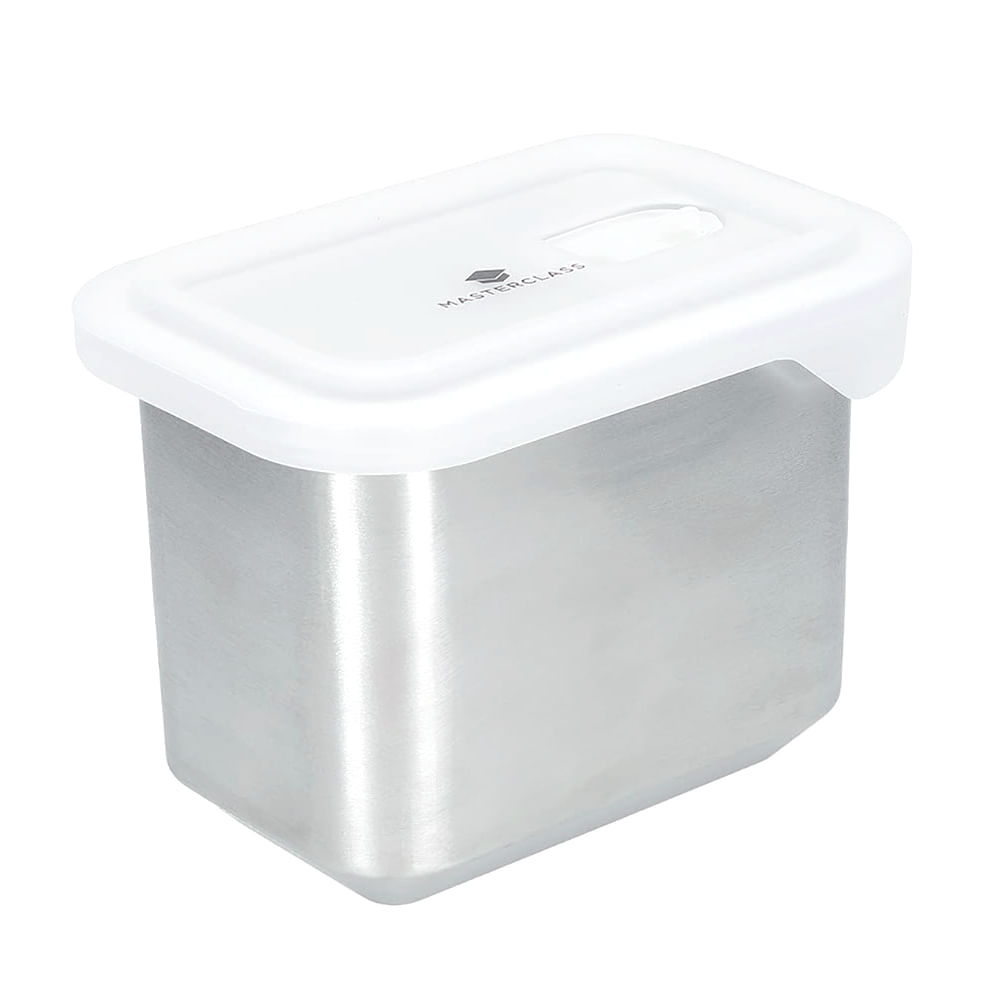 Depósito de acero inoxidable para guardar comida - Siman El Salvador