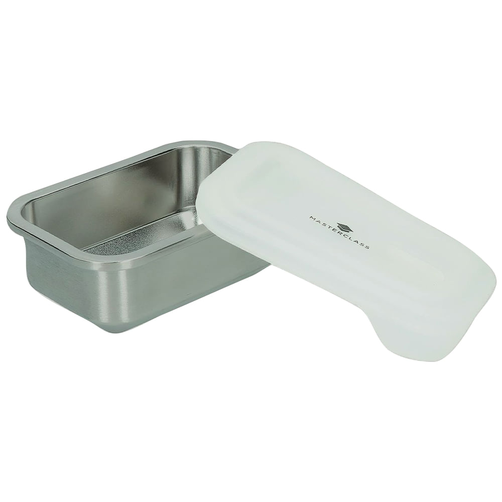 Depósito de acero inoxidable para guardar comida - Siman Costa Rica