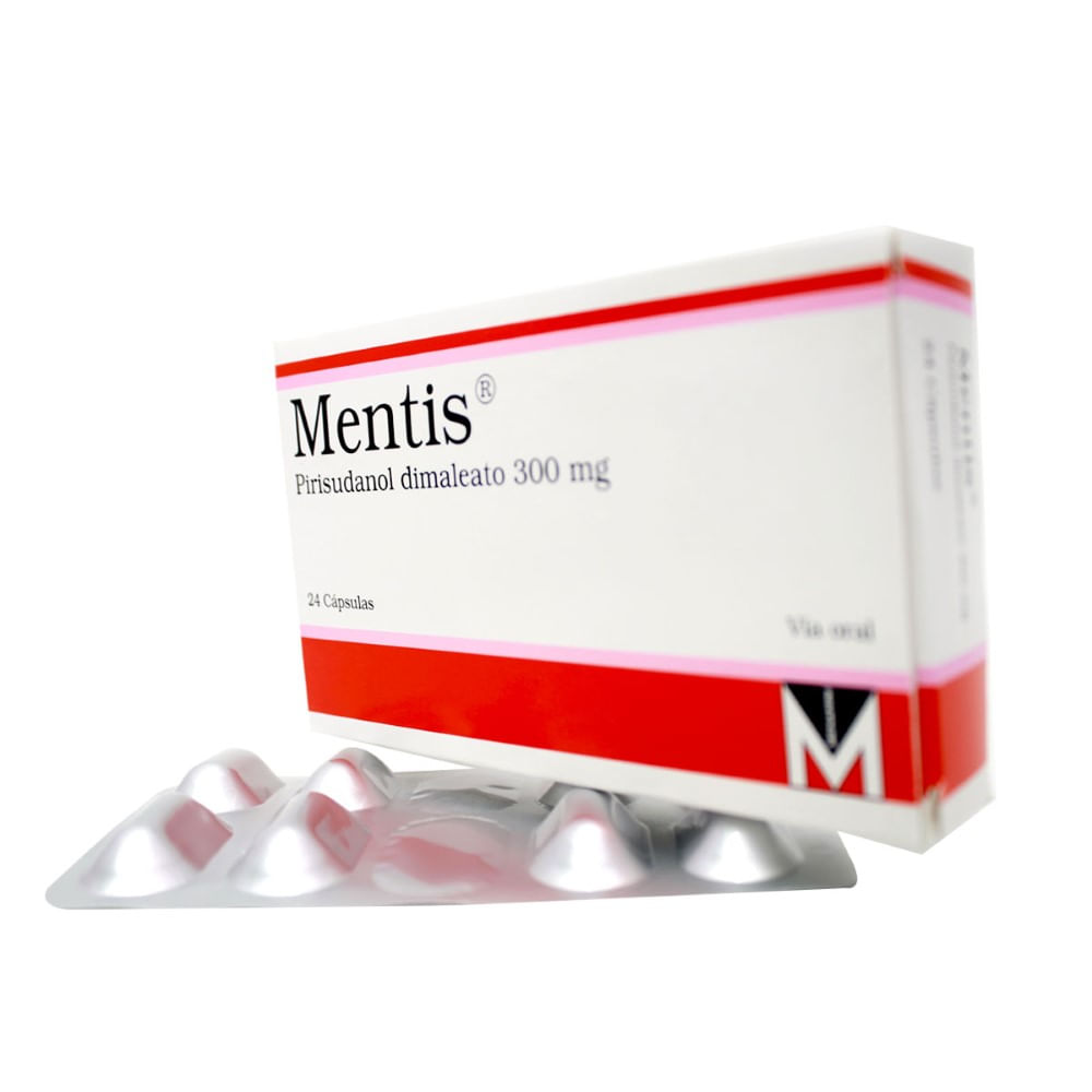 Mentis 300 mg x 24 capsulas - Siman El Salvador