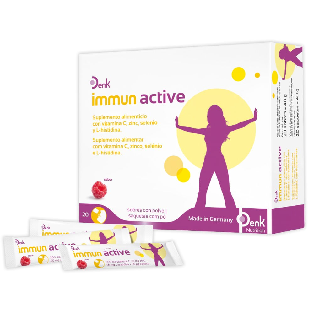 Immun active x 20 sobres de 40 gramos - Siman El Salvador