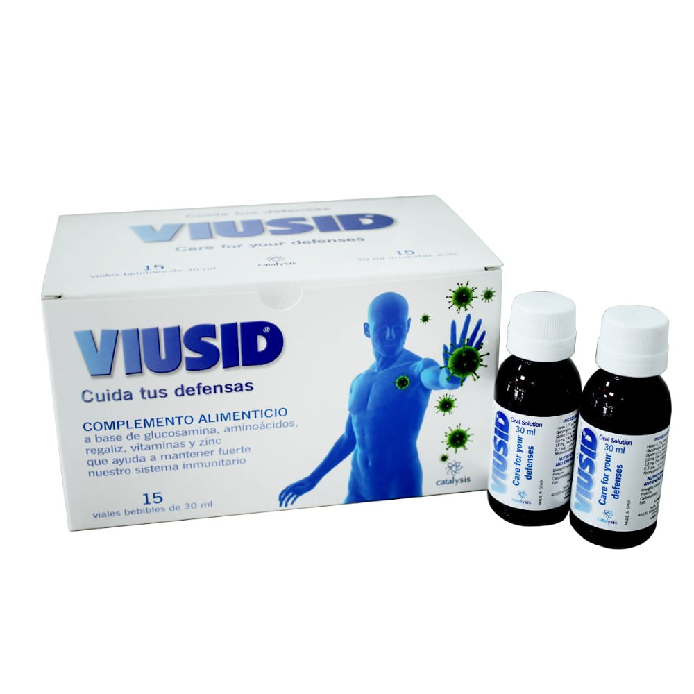 Viusid x 15 frascos de 30 ml - Siman El Salvador