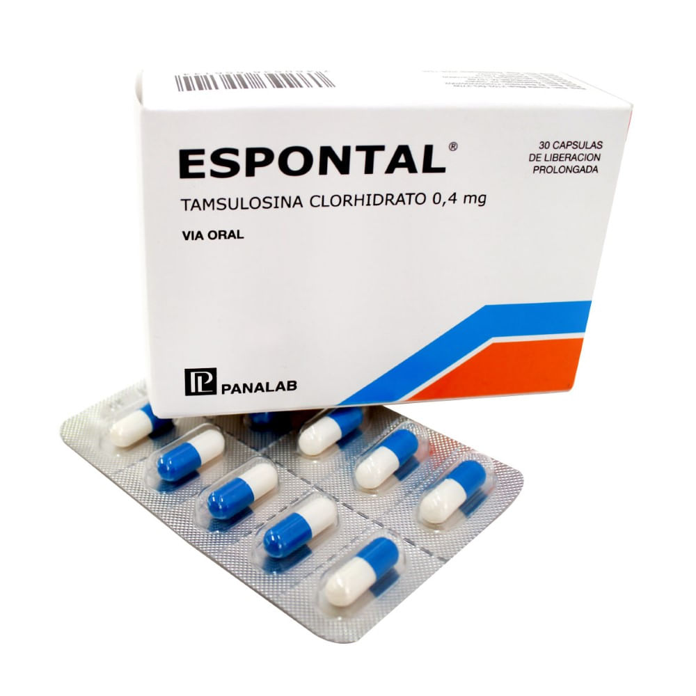 Espontal 4mg x 30 tabletas - Siman El Salvador
