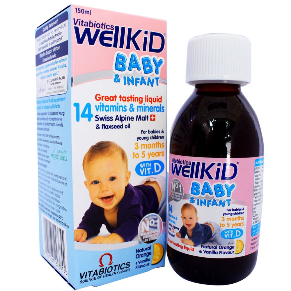 Wellkid baby infantil frasco x 150 ml - Siman El Salvador