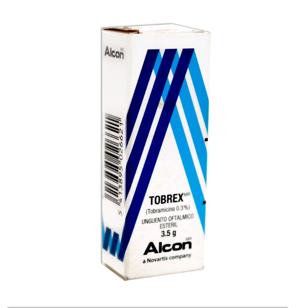 Tobrex 0.3% unguento oftalmico tubo x 3.5 gramos - Siman El Salvador