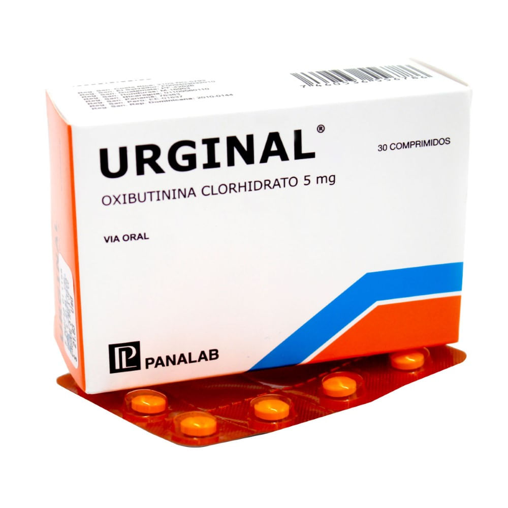 Urginal 5mg x 30 tabletas - Siman El Salvador