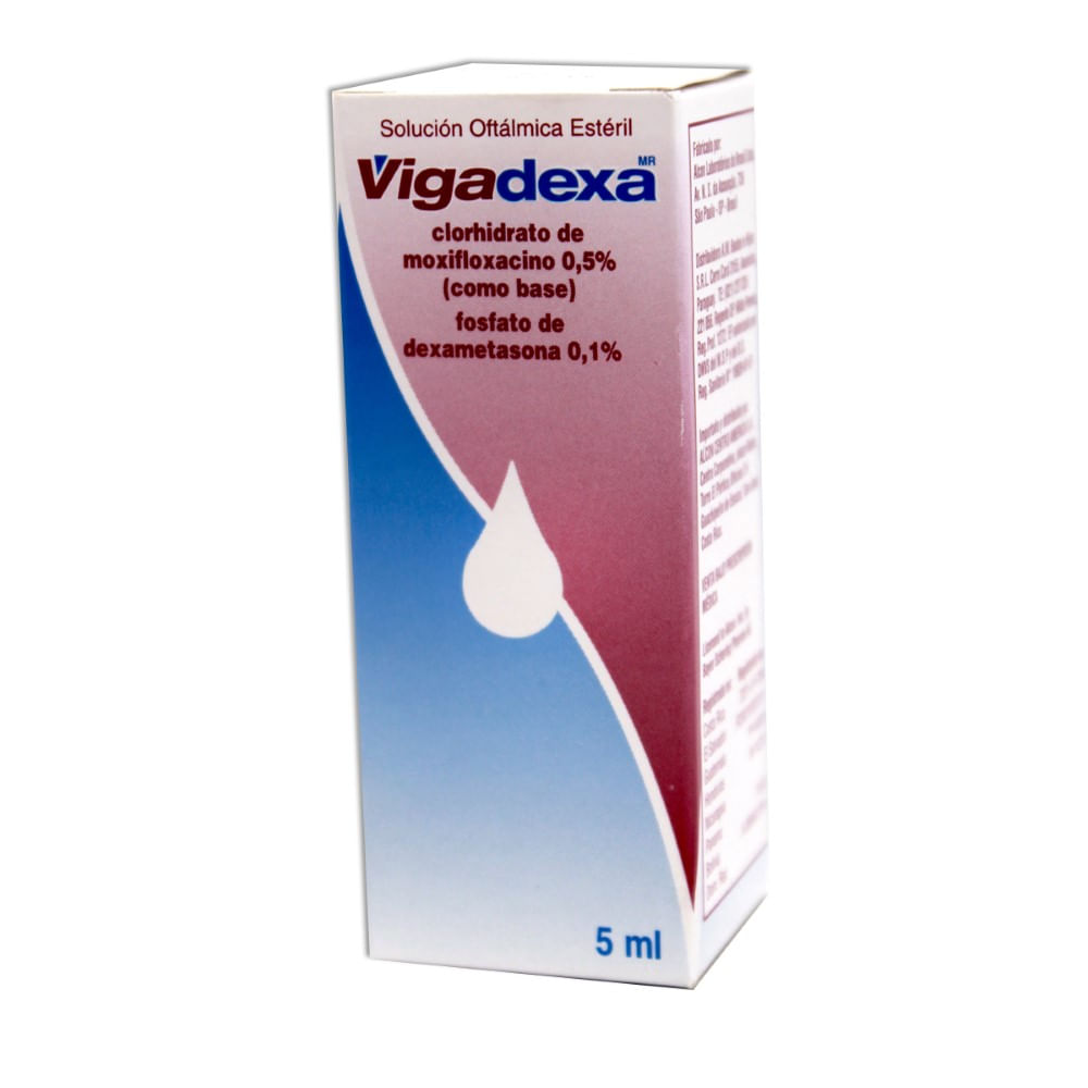 Vigadexa gotas oftalmicas solucion frasco 5ml
