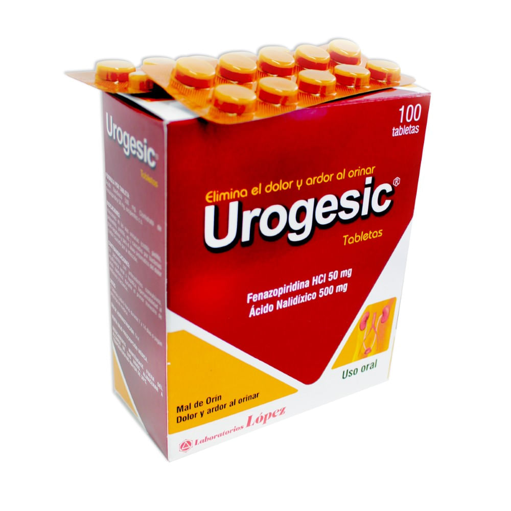 Urogesic x 100 tabletas - Siman El Salvador