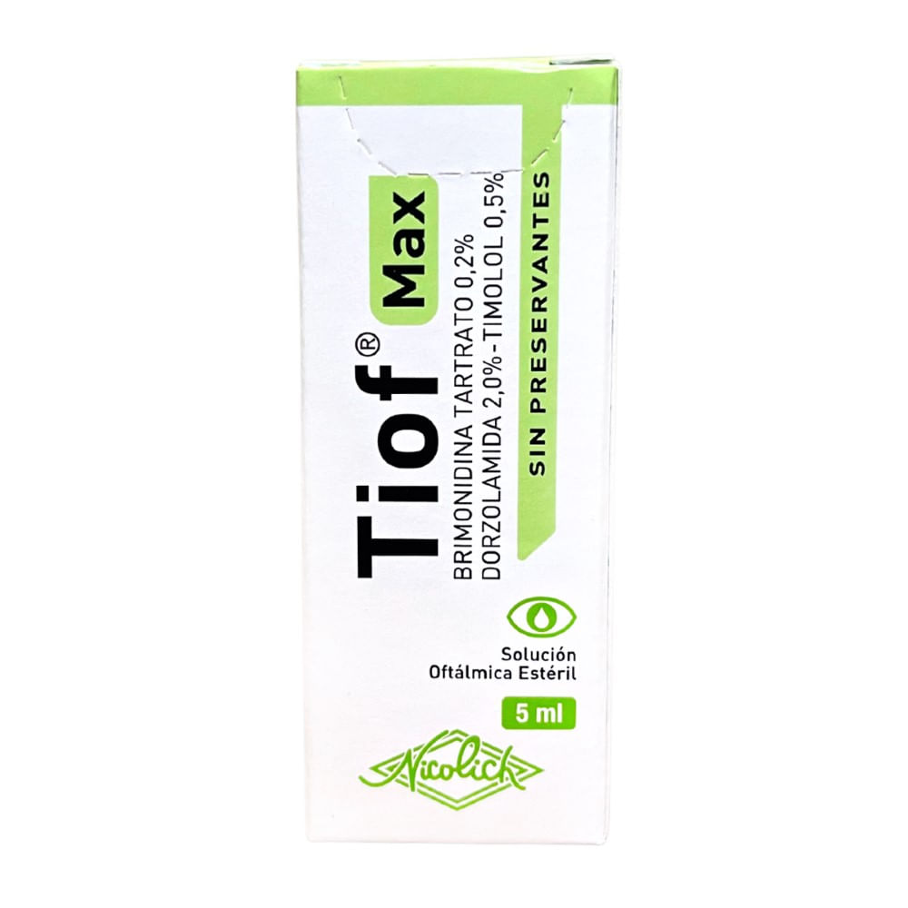 Tiof max solucion oftalmica 5ml - Siman El Salvador