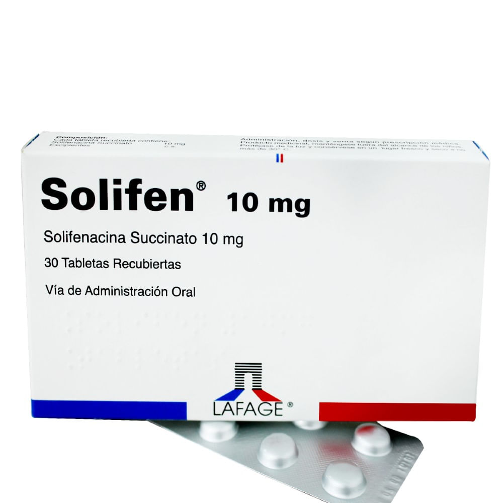 Solifen 10mg x 30 tabletas