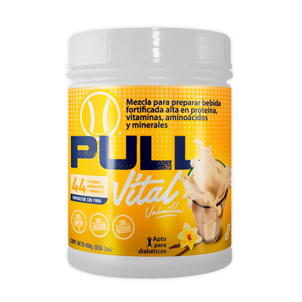 Batido de proteina pull vital vainilla bote x 400g - Siman El Salvador