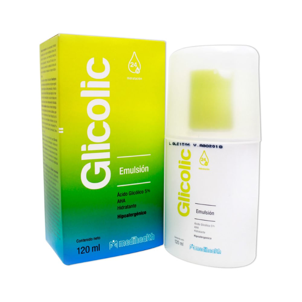 Glicolic emulsion frasco x 120ml - Siman El Salvador