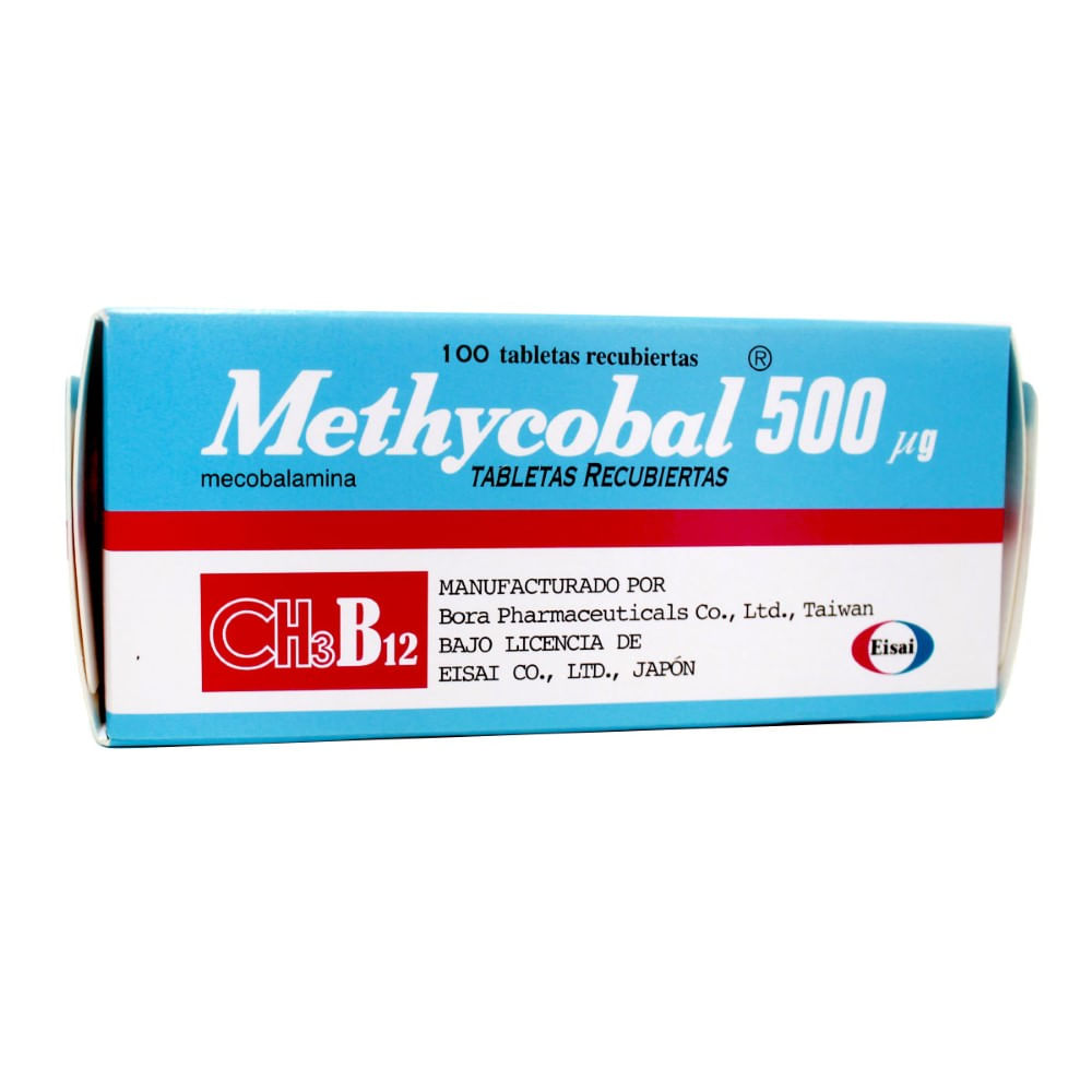 Methycobal 500 mg x 100 tabletas - Siman El Salvador