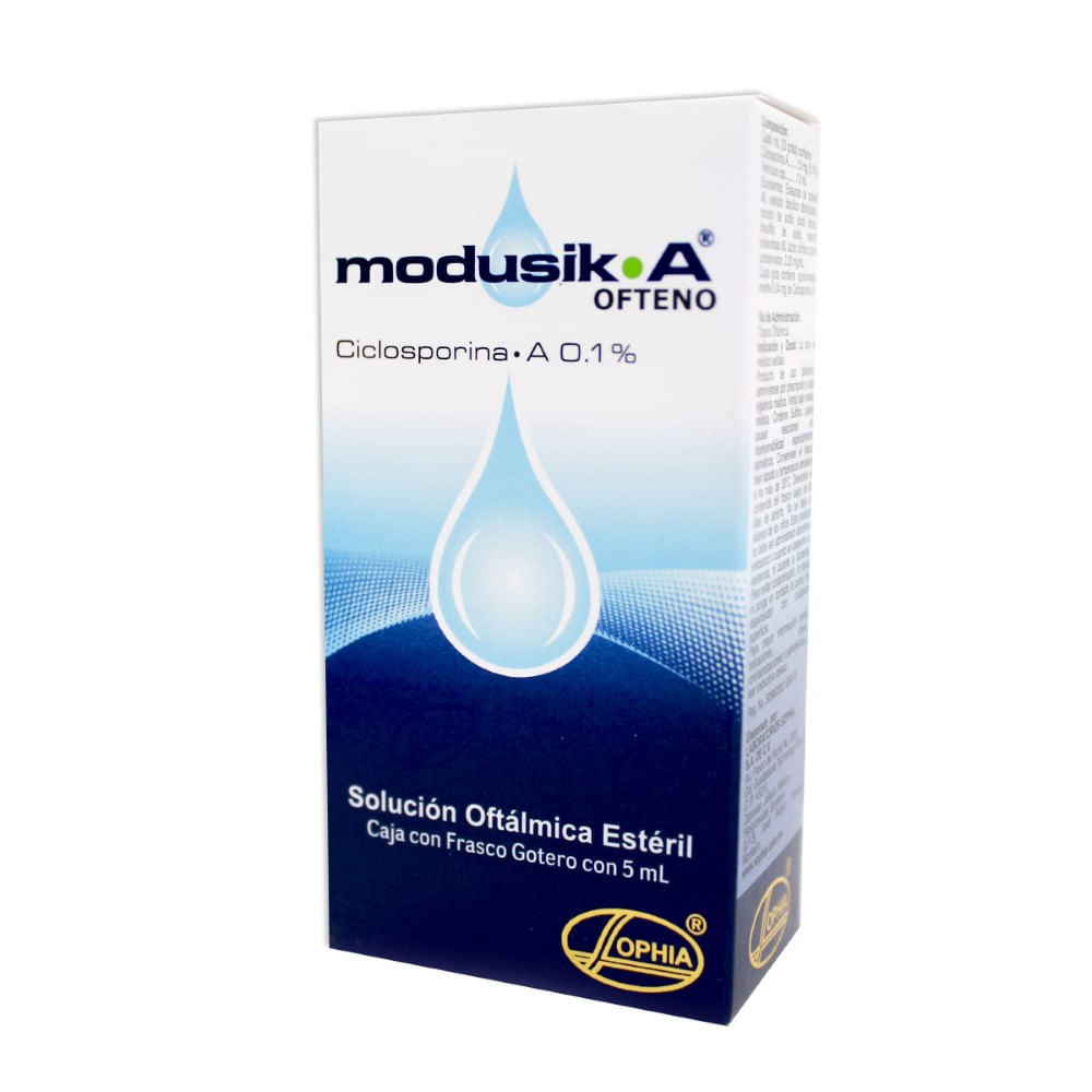 Modusik a ofteno frasco x 5ml - Siman El Salvador