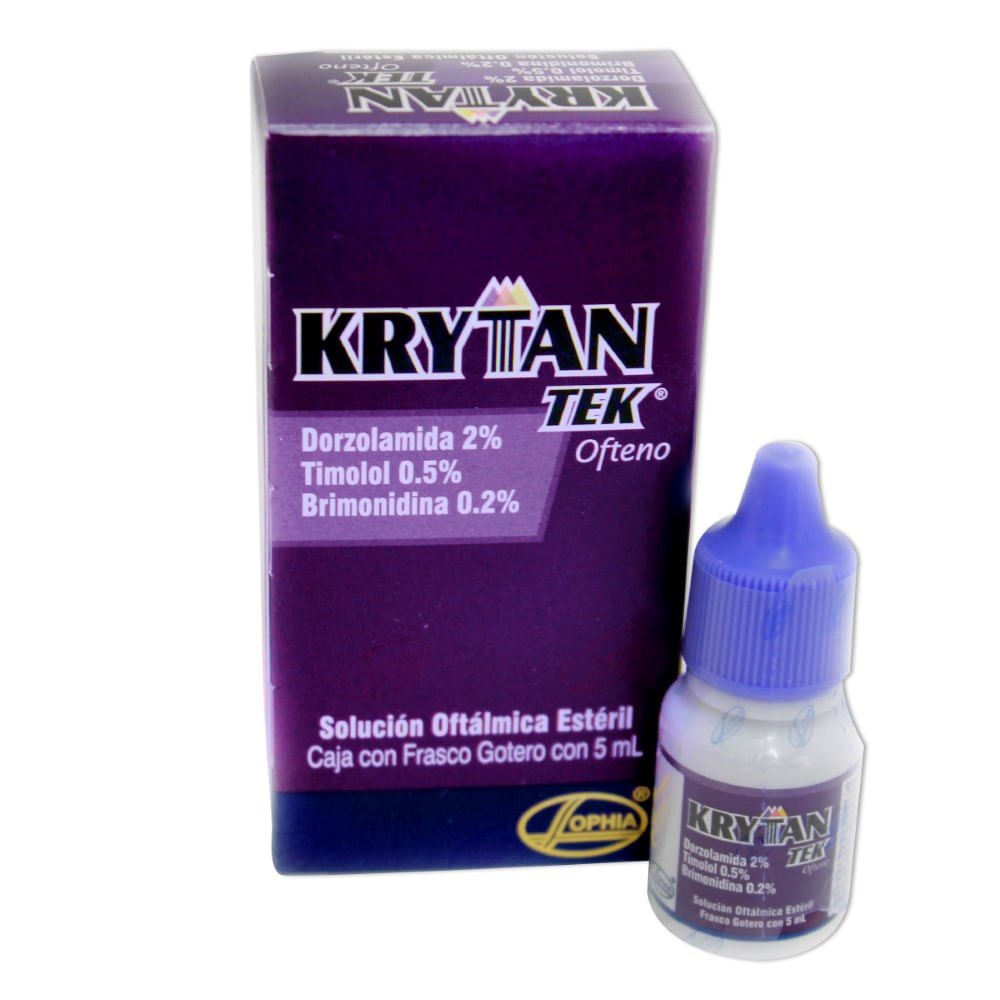Krytan tek ofteno solucion oftalmica frasco 5ml - Siman El Salvador