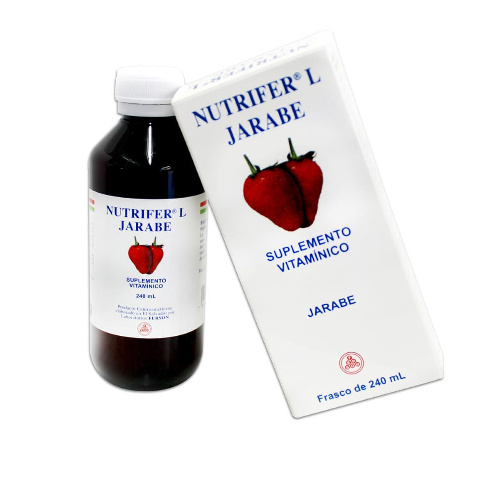 Nutrifer l jarabe frasco x 240ml