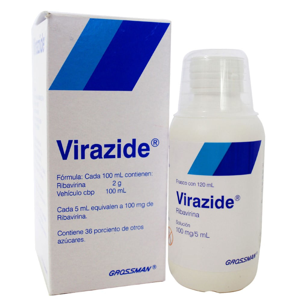 Virazide sol. Pediatrica 100mg/5ml frasco 120ml - Siman El Salvador