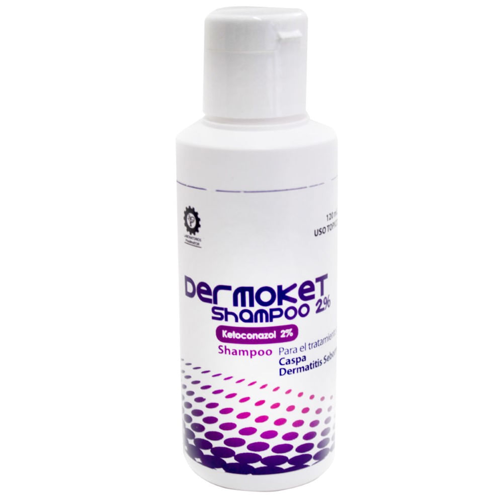 Dermoket shampoo al 2% frasco x 120ml - Siman El Salvador