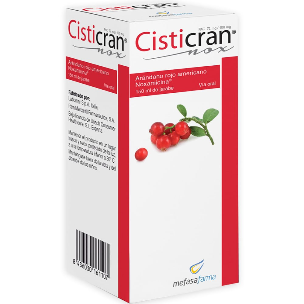 Cisticran nox pac jarabe 150ml - Siman El Salvador