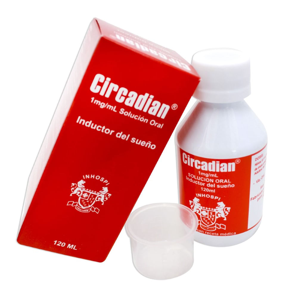 Circadian jarabe solucion oral frasco x 120 ml