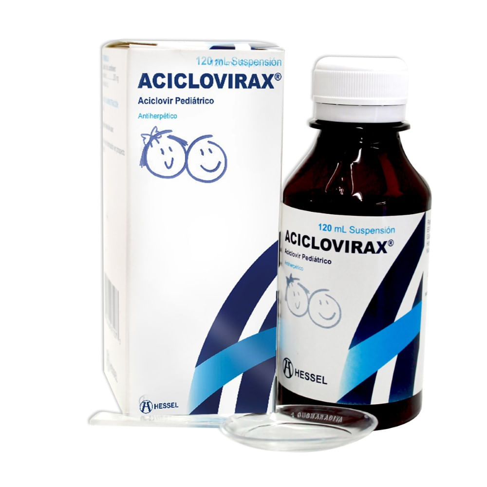 Aciclovirax pediatrico suspension frasco x 120ml - Siman El Salvador