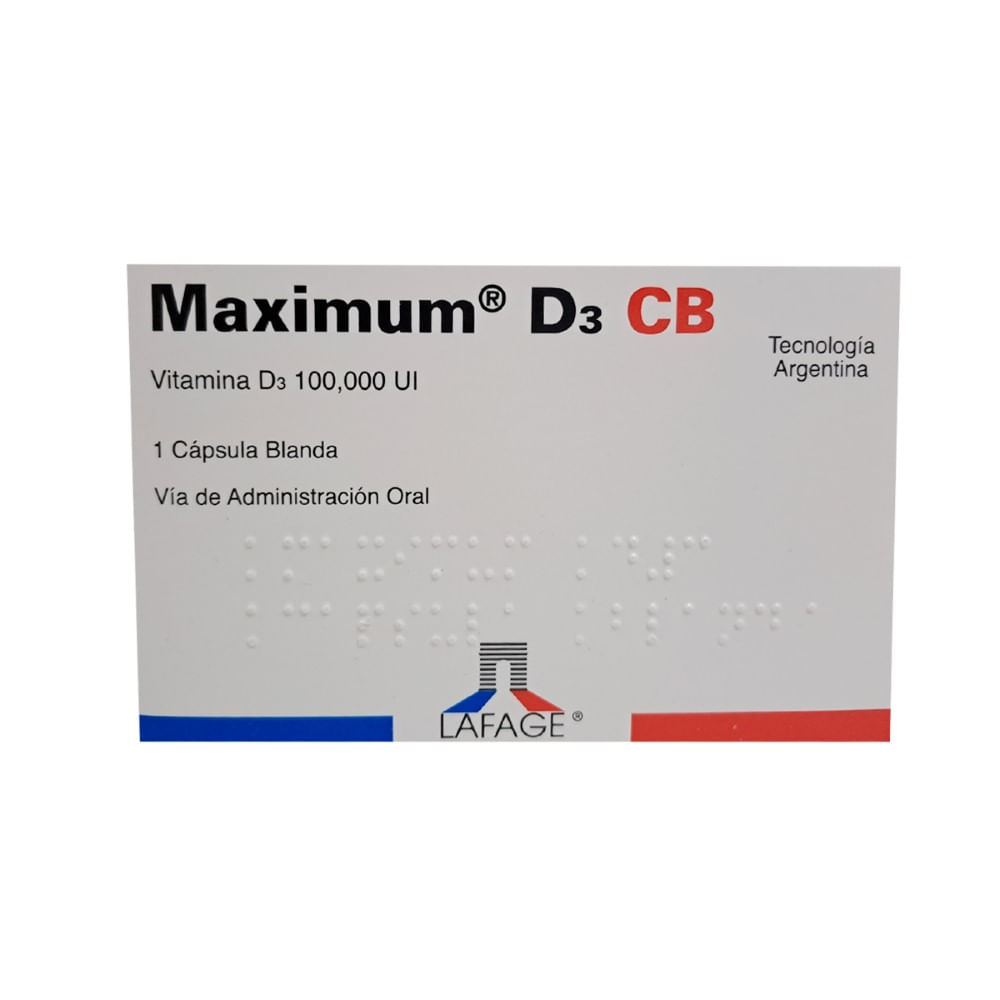 Maximum d3 x 1 capsula - Siman El Salvador