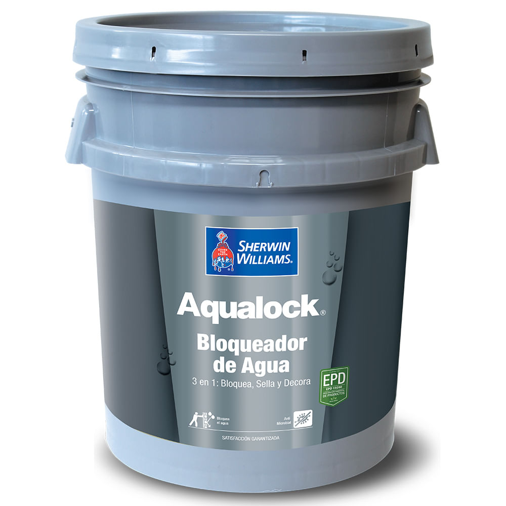 Pintura Aqualock bloqueador de agua cubeta - Siman El Salvador