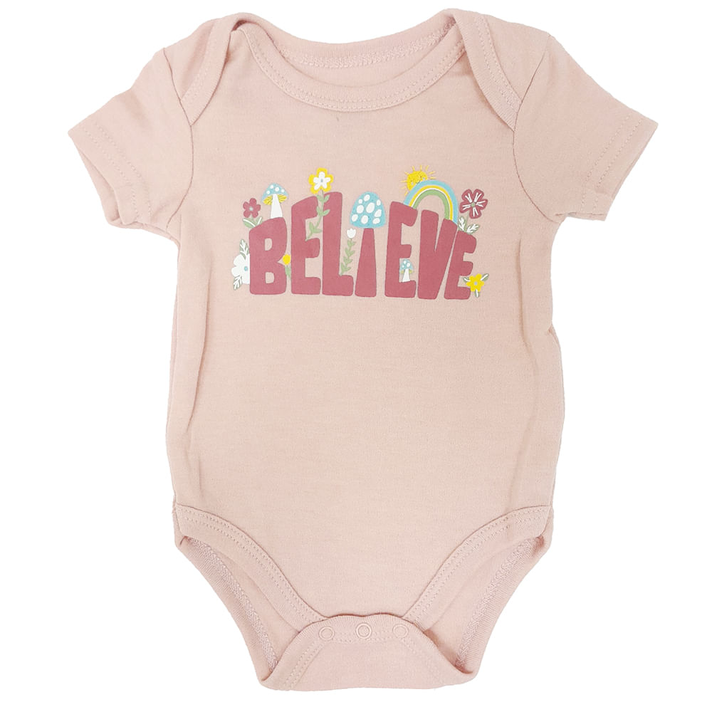 Set de 3 mamelucos multicolor con estampado de flores para bebé niña