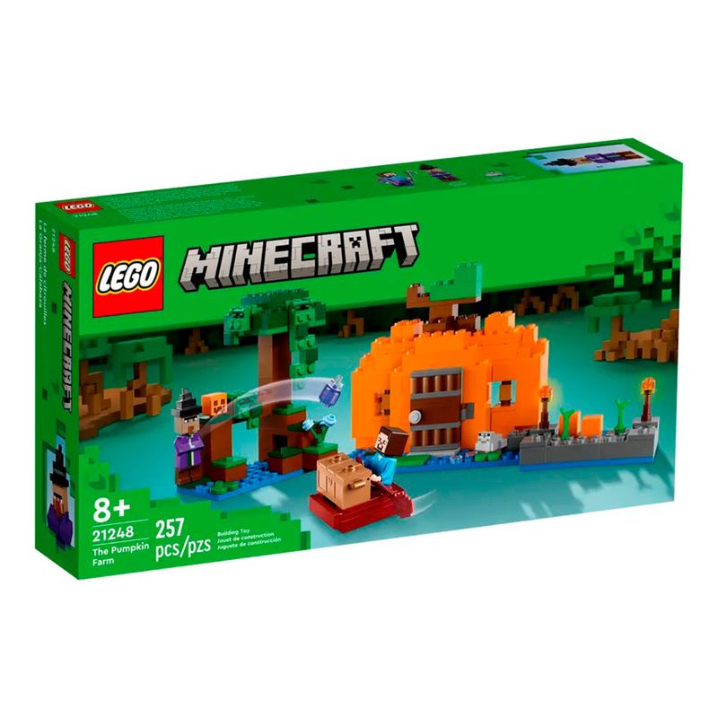 Lego minecraft - granja de calabazas