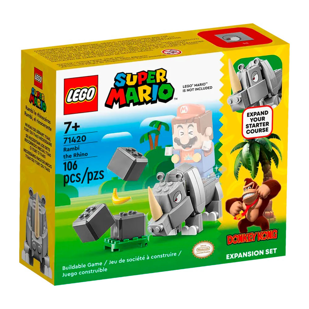 Lego super mario - rambi el rinoceronte - Siman Nicaragua
