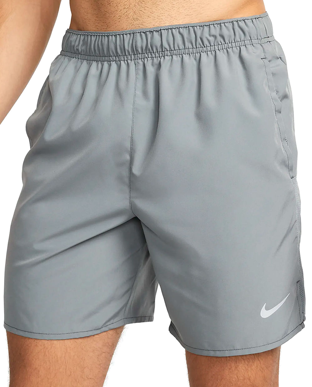 Short deportivo gris para hombre