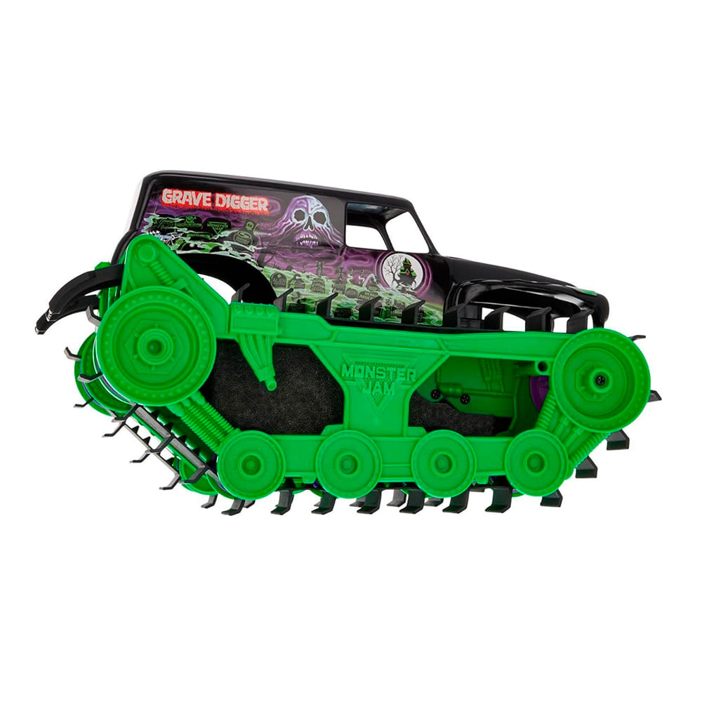 Monster jam rc grave digger trax - todoterreno