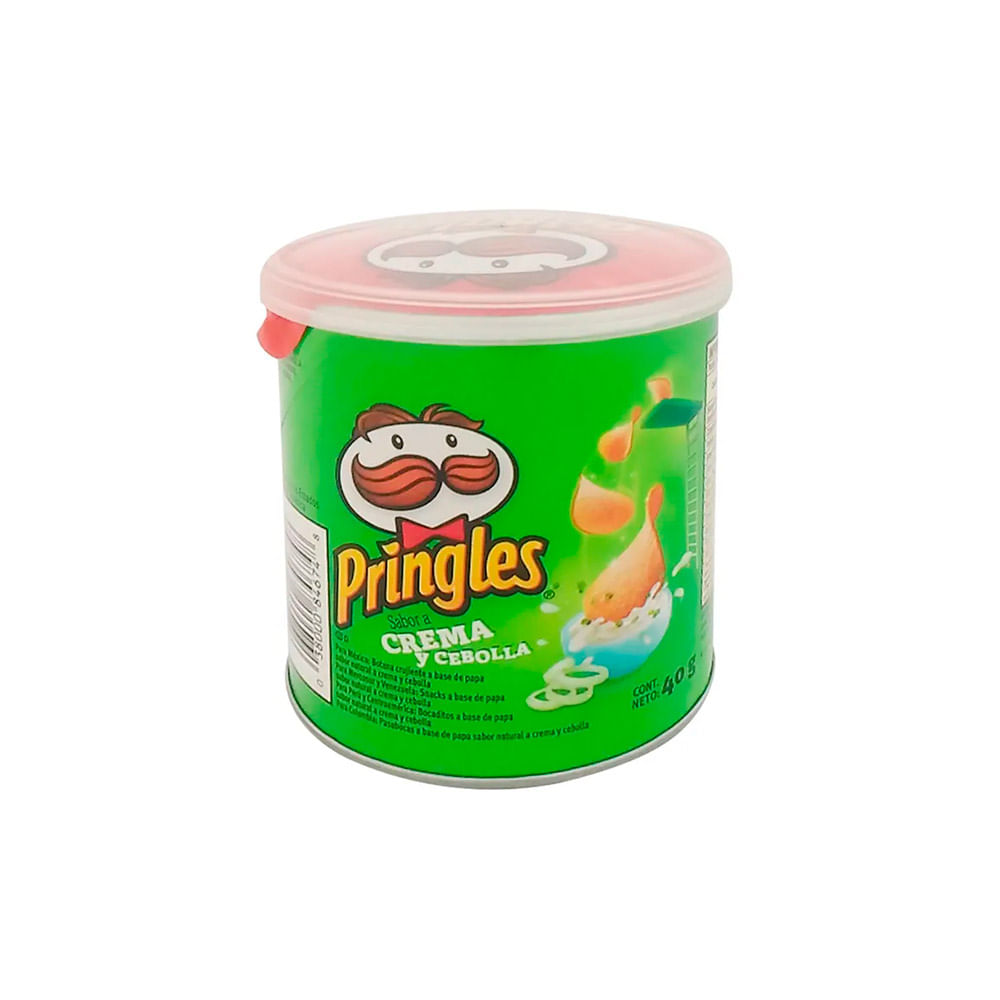 Papas Pringles de crema cebolla 40g - Siman El Salvador