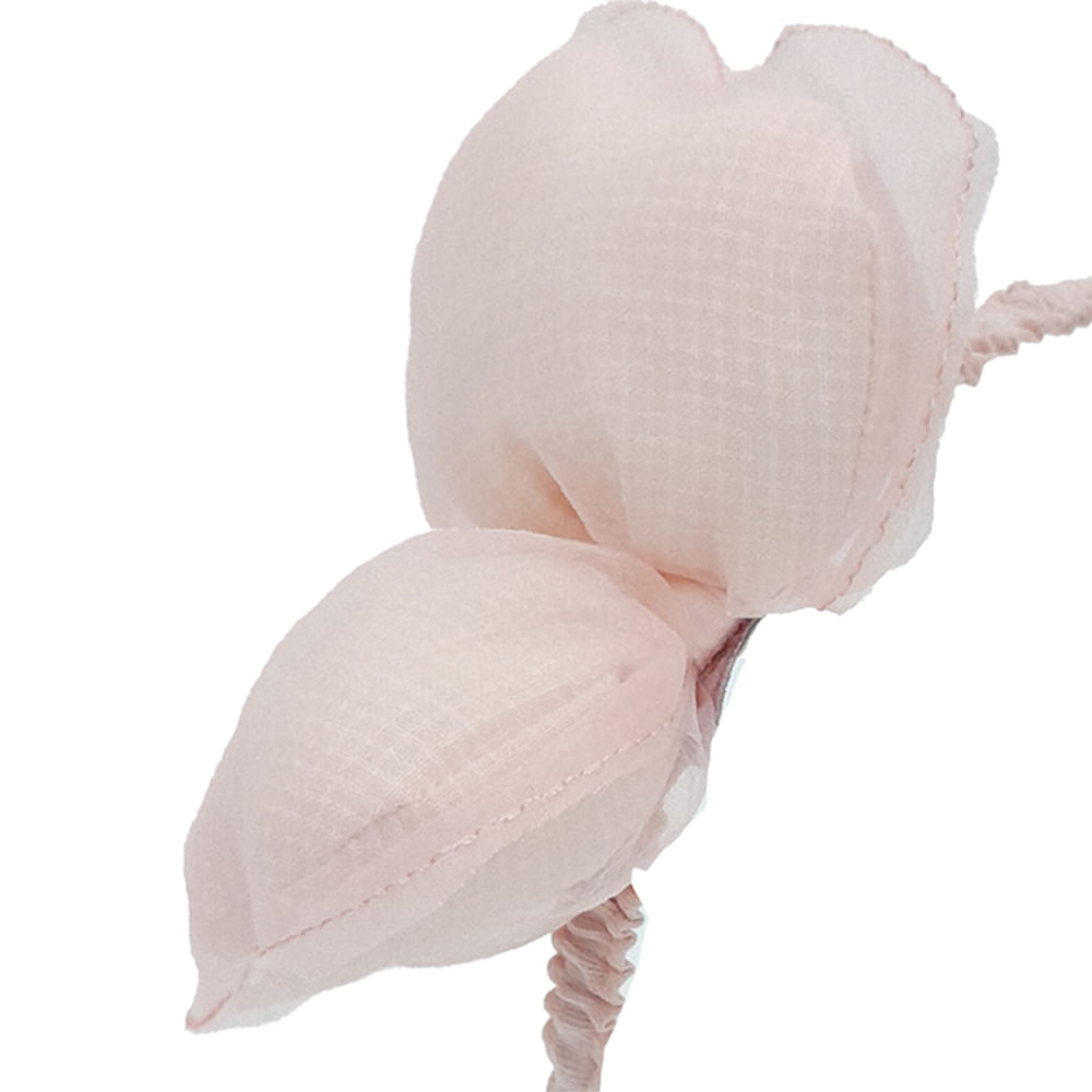 Diadema con chonga rosada sólido para niña - Siman Costa Rica