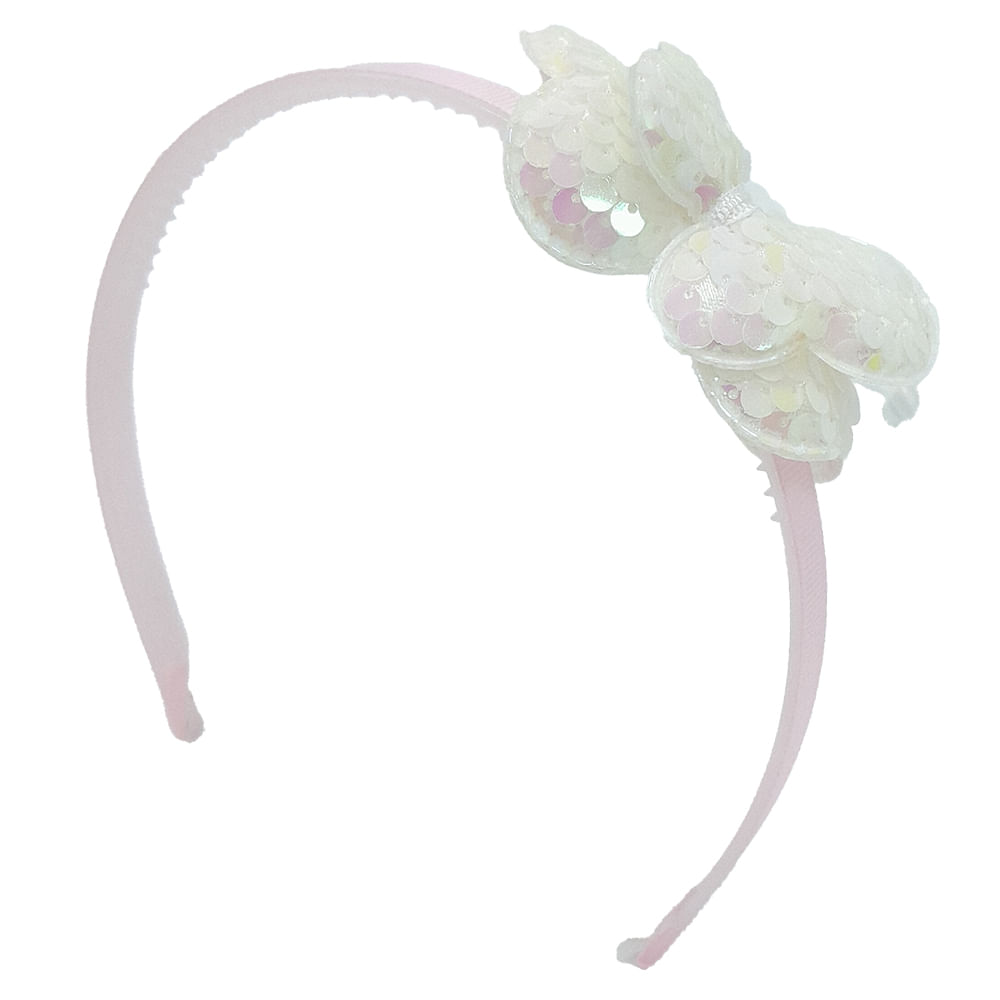 Diadema con chonga multicolor lentejuelas para niña - Siman Costa Rica