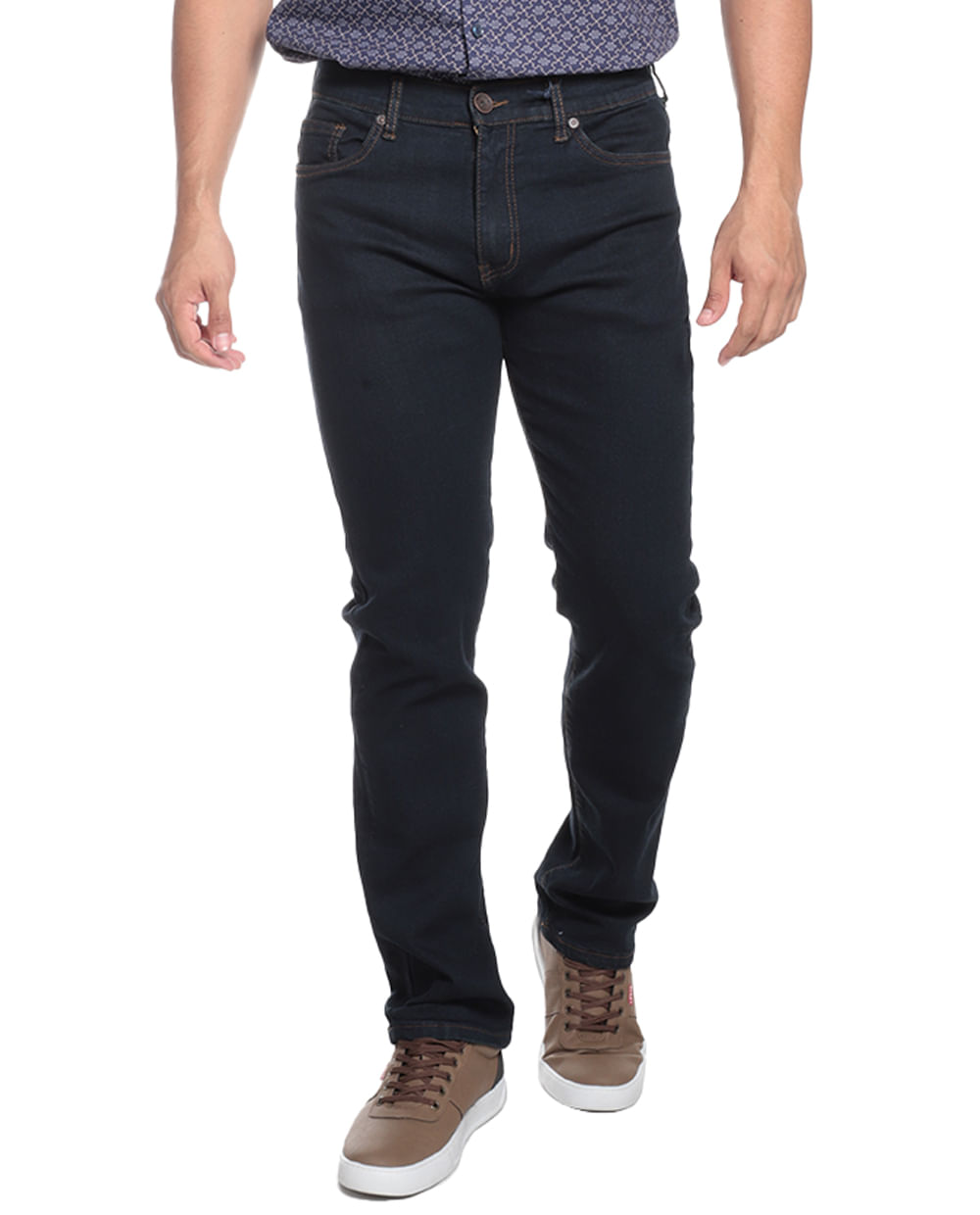 Gents Jeans casual denim azul straight fit para hombre - Siman Guatemala
