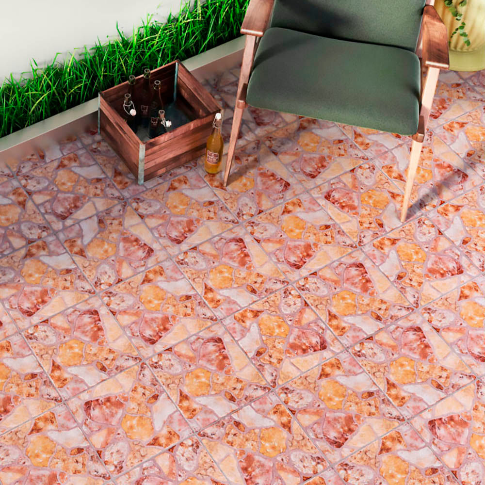 Cerámica para exteriores 31.6x31.6 cantera beige pieza - Siman El Salvador