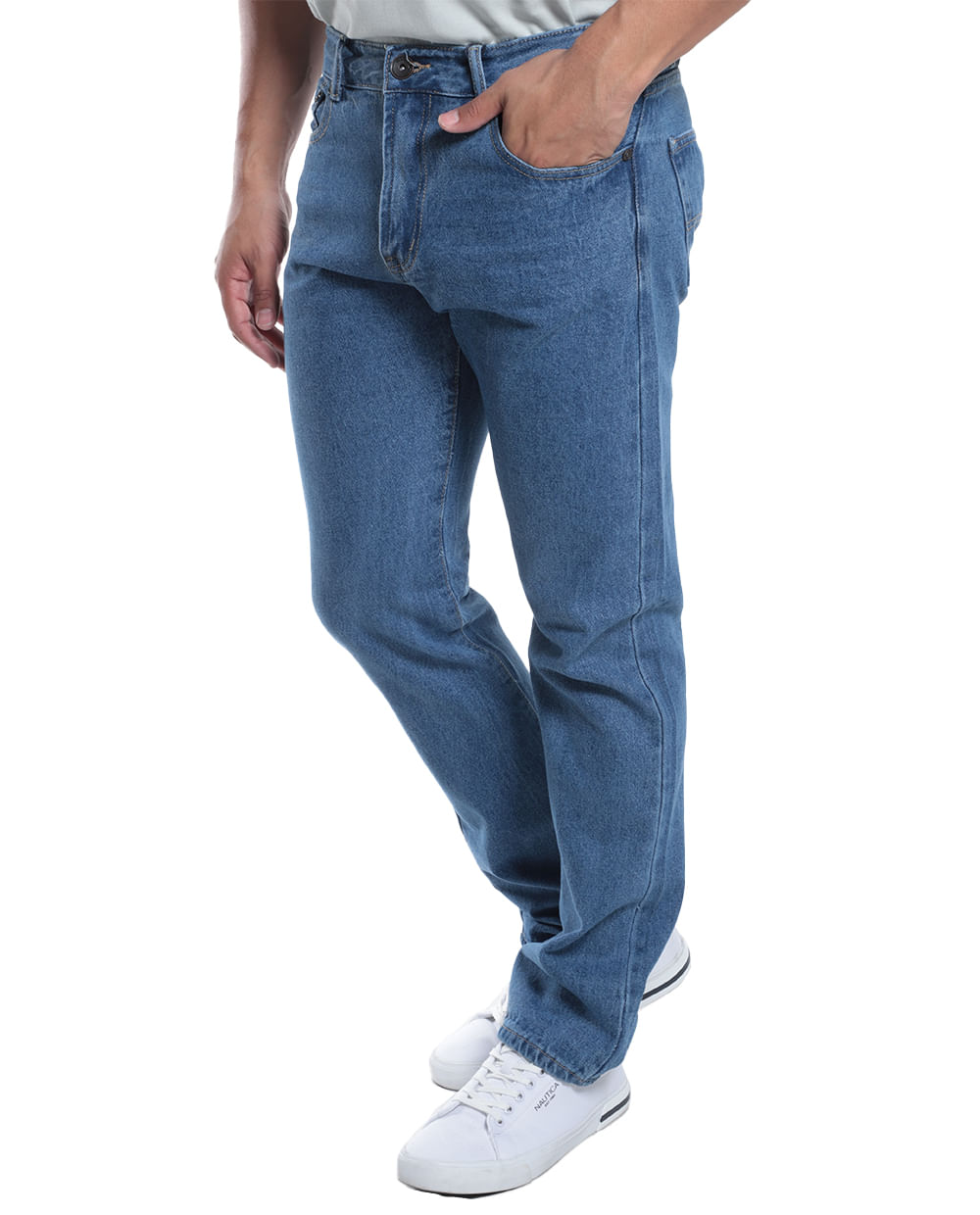 Gents Jeans regular fit azul claro para hombre - Siman Costa Rica