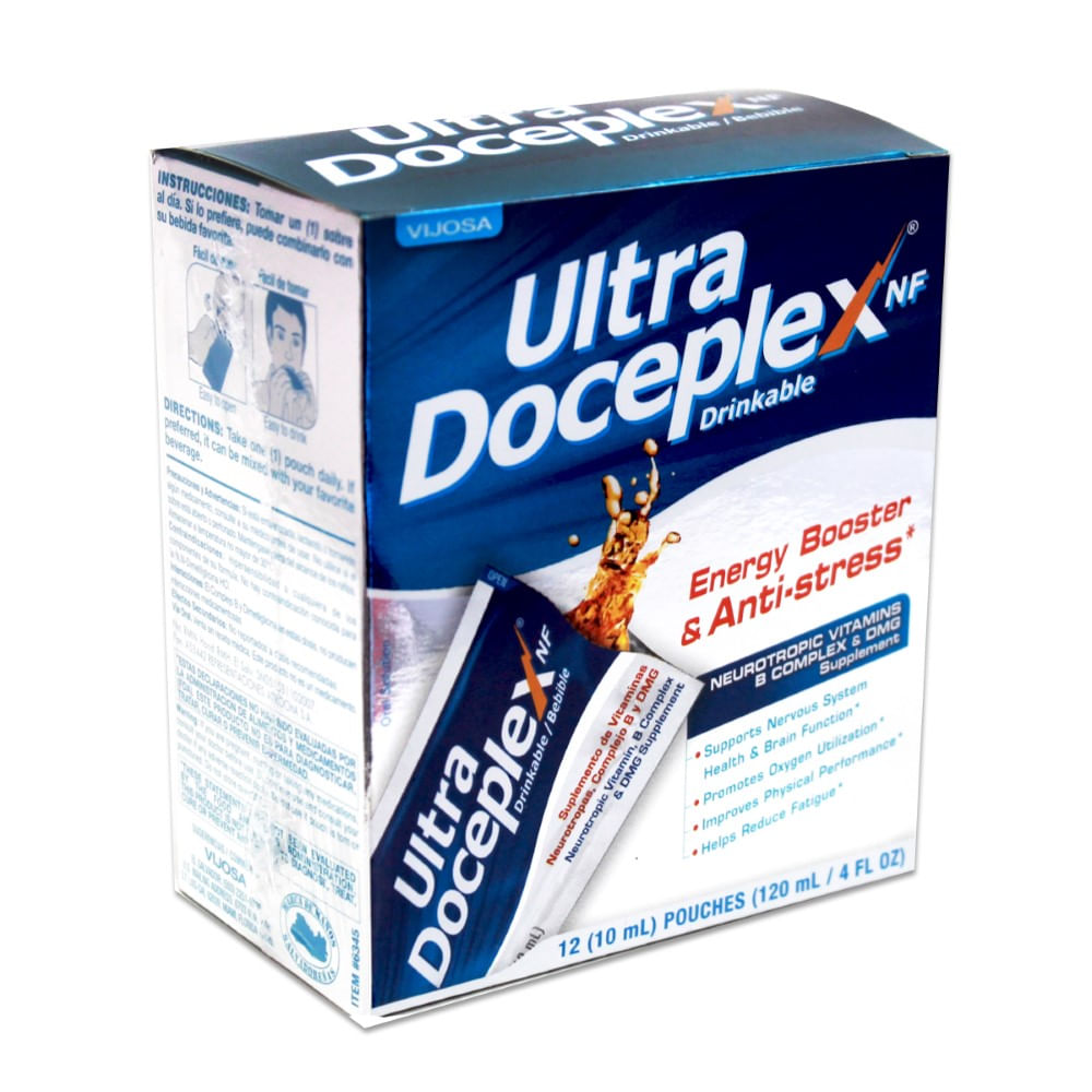 Ultra doceplex bebible x 12 ampollas - Siman El Salvador