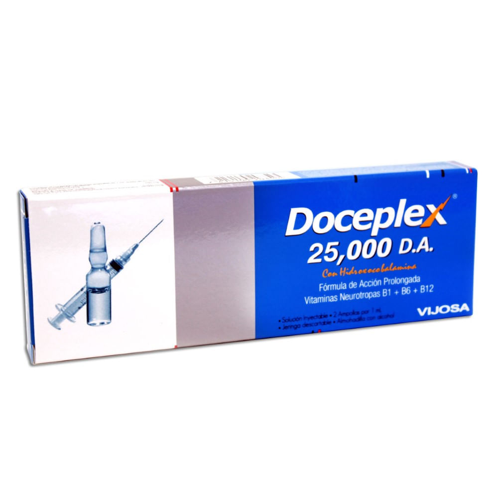 Doceplex 25,000 x 1 ampolla - Siman El Salvador